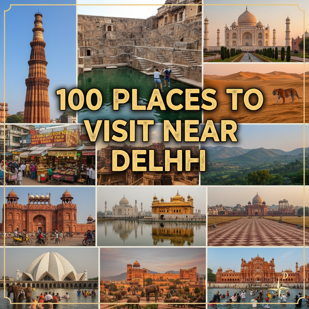 100 Best Places to Visit Near Delhi - TravelPaa